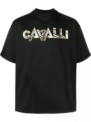 Roberto Cavalli Logo T-shirts For Men