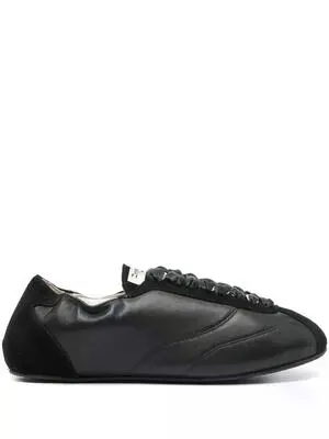 Repetto Silk Tennis Sneakers - Black