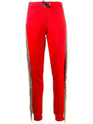 Philipp Plein Crystal-embellished Jogging Trousers