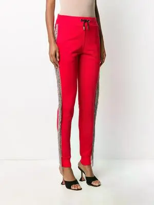 Philipp Plein Crystal-embellished Jogging Trousers