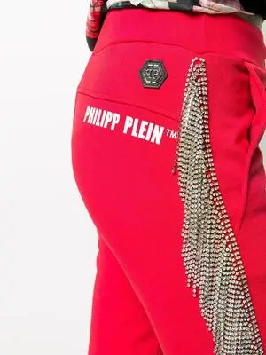 Philipp Plein Crystal-embellished Jogging Trousers