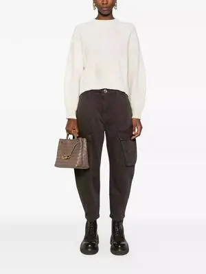 Pinko Mid-rise Tapered Cargo Trousers