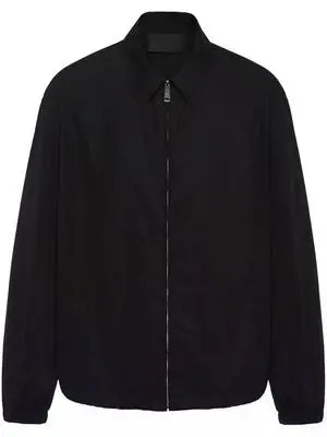 Prada Cotton Zip-up Shirt Jacket
