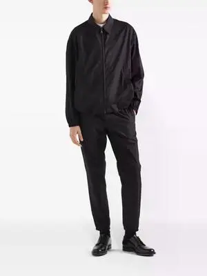 Prada Cotton Zip-up Shirt Jacket