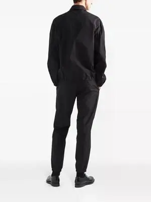 Prada Cotton Zip-up Shirt Jacket