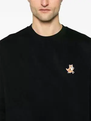 Maison Kitsuné Speedy Fox-appliqué Sweatshirt