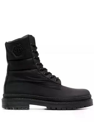 Philipp Plein Round Toe Boots For Men