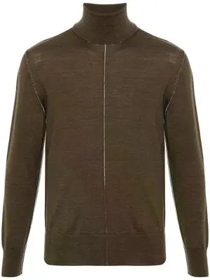 MAISON MARGIELA Raised-seam Virgin Wool-blend Sweater