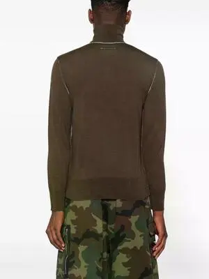 MAISON MARGIELA Raised-seam Virgin Wool-blend Sweater