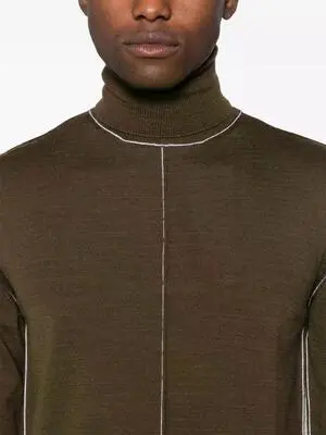 MAISON MARGIELA Raised-seam Virgin Wool-blend Sweater