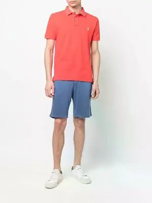 Polo Ralph Lauren Embroidered Logo Polo Shirt - Red