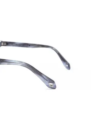 Giorgio Armani Logo-engraved Square-frame Glasses