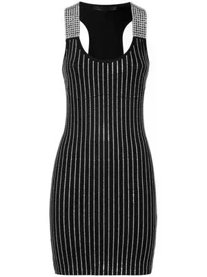 Philipp Plein Rhinestone-embellished Dress