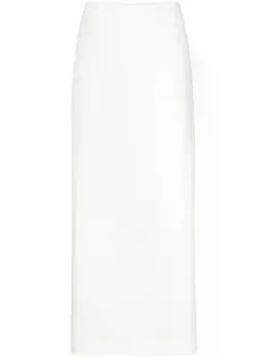 Brunello Cucinelli Cotton Straight Maxi Skirt