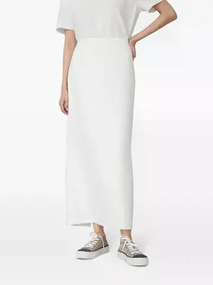 Brunello Cucinelli Cotton Straight Maxi Skirt