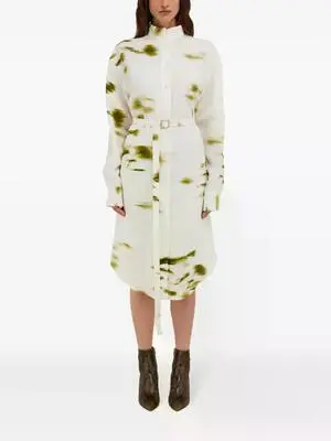 FERRAGAMO Blossom Print Shirt Dress
