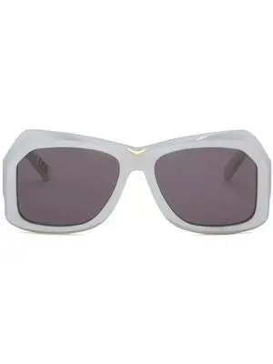 Marni Tiznit Oversize-frame Sunglasses - Neutrals