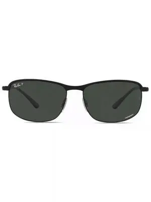 Ray-ban Rectangle Frame Sunglasses With Polarized Lenses