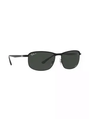Ray-ban Rectangle Frame Sunglasses With Polarized Lenses