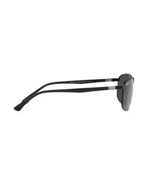 Ray-ban Rectangle Frame Sunglasses With Polarized Lenses