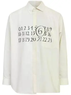 Maison Margiela Logo Shirts For Men