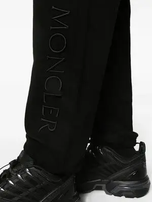 Moncler Logo-embroidered Cotton Track Pants