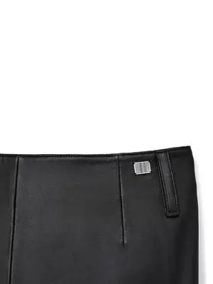 Marc Jacobs Leather Midi Skirt