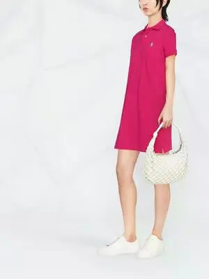 Polo Ralph Lauren Embroidered Polo-pony Dress