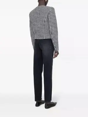 ANINE BING Cara Houndstooth Blazer