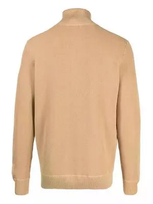 Pringle Of Scotland Half-zip Cotton Jumper