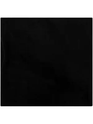 Dsquared2 Intarsia-knit Wool Scarf - Black