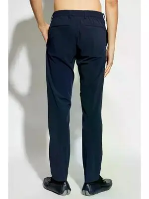 Paul Smith Pressed Crease Tailored Trousers - Blue