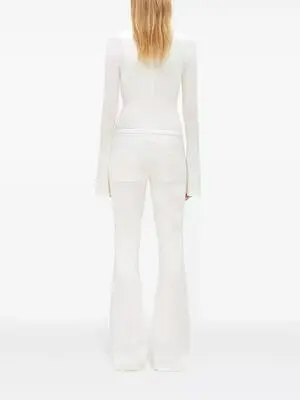 COURREGES Ellipse Zipped Twill Trousers