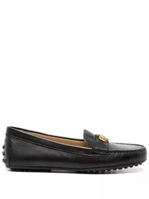 Ralph Lauren Gold Tone Flats For Women