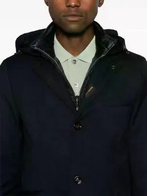MOORER Hooded Coat