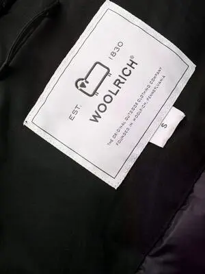 Woolrich Logo-patch Parka - Black