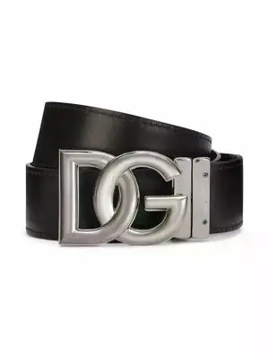 Dolce & Gabbana Leopard-print Reversible Belt