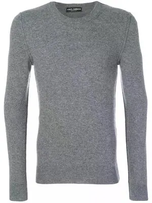 Dolce & Gabbana Cashmere Sweater - Grey