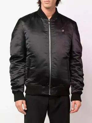 Philipp Plein Teddy Bear Print Bomber Jacket