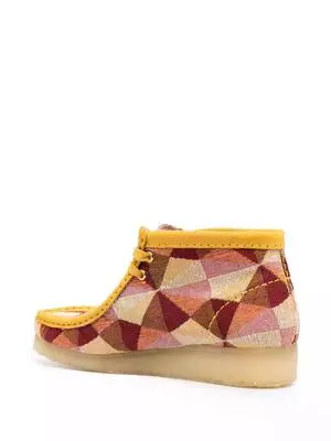 Clarks Wallabee Ankle Boots - Yellow