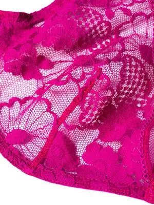 ERES Millefleurs Triangle Lace Bra - Pink