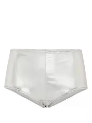 Dolce & Gabbana Low-rise Foiled Briefs - Silver