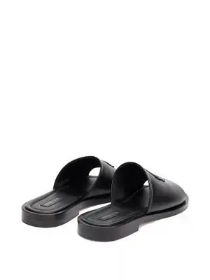 Roberto Cavalli Leather Slides