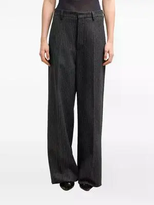 AMI Paris Pinstripe Tailored Trousers