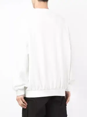 PORTS V Patch-detail Crew Neck Sweatshirt