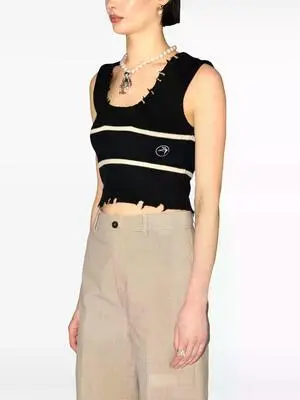 AMBUSH Raw-cut Knitted Top