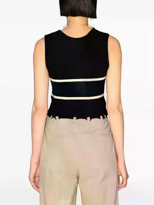 AMBUSH Raw-cut Knitted Top