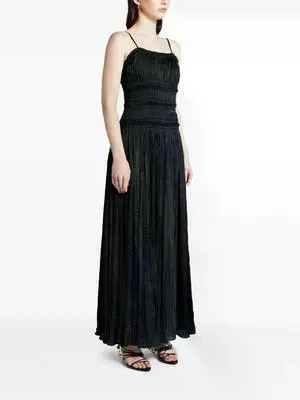 Aje Ruched-detailing Midi Dress