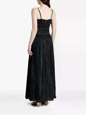 Aje Ruched-detailing Midi Dress
