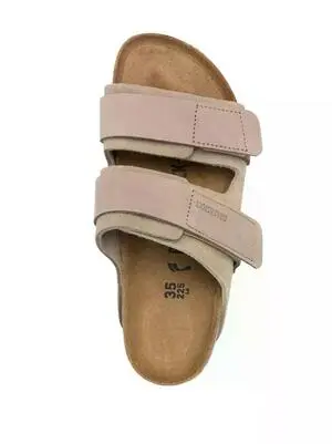BIRKENSTOCK Kyoto Touch-strap Leather Sandals